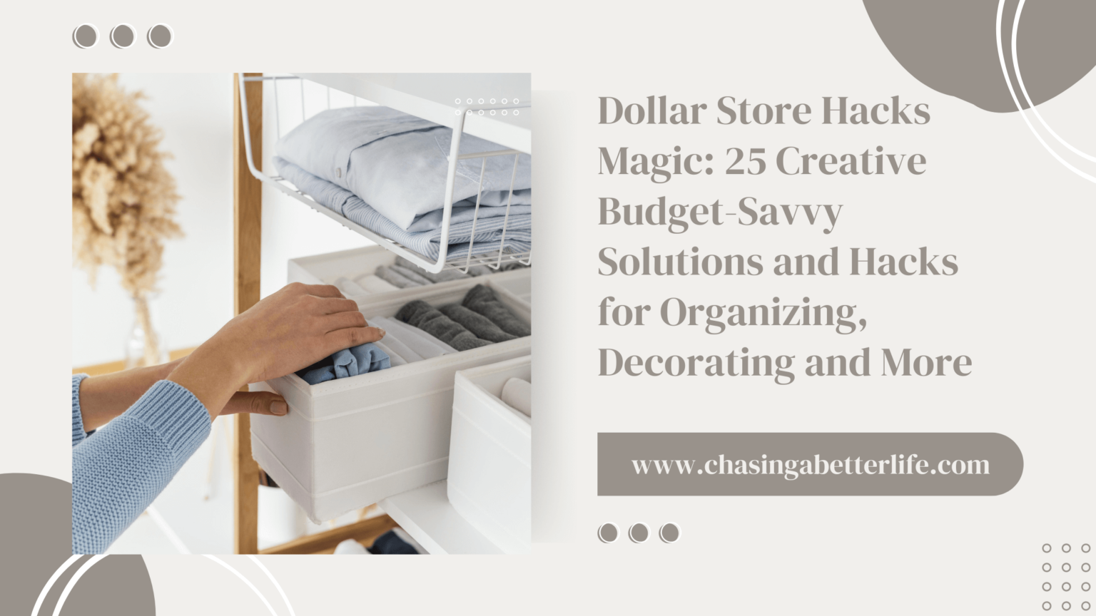 Dollar Store Hacks Magic: 25 Creative Budget-Savvy Solutions and Hacks ...