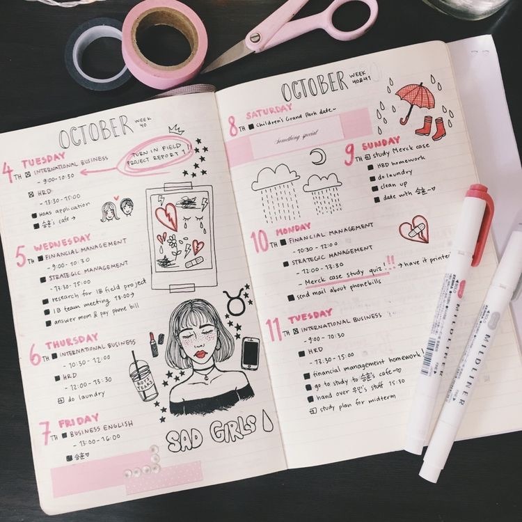 30+ Bullet Journal Spreads That'll Start Your New Year Organized and ...