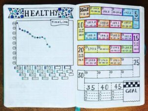 10 Tips Crush Your Health & Fitness Goals With Bullet Journal Habit ...