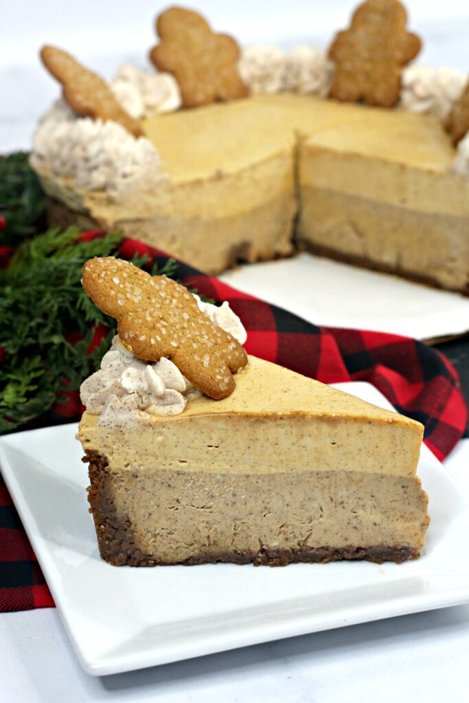 The Best Gingerbread Cheesecake Ever