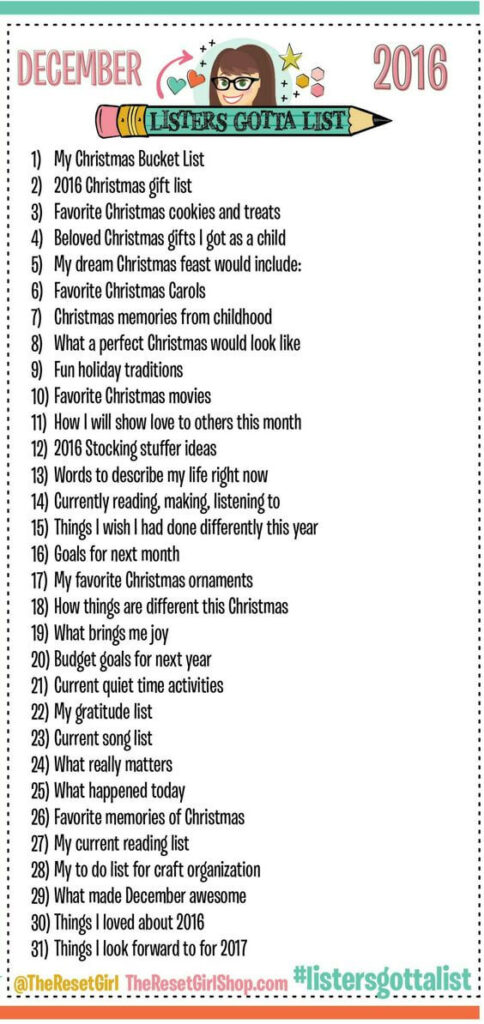 From Wishlists to Wrapping: How a Bullet Journal Can Help You Organize ...